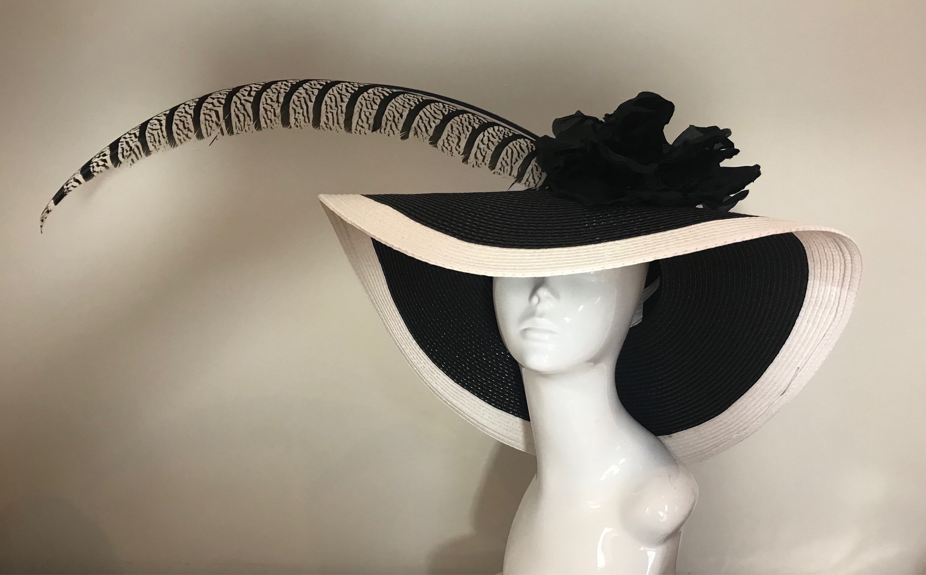 The Magpie Hat Couture Wedding/Races/Mother of the Bride | Etsy