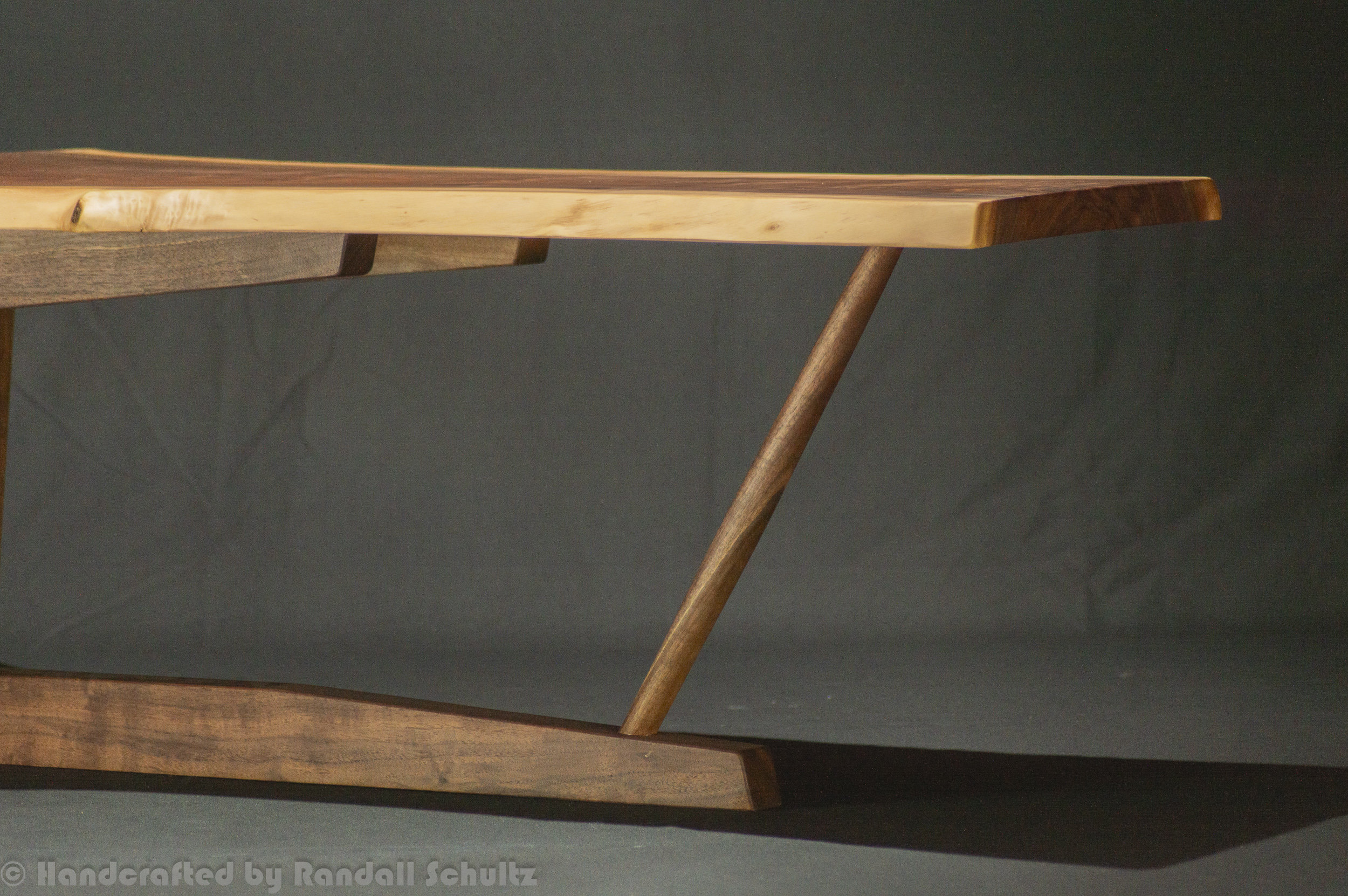 Mid Century George Nakashima Inspired Minguren II Natural Live Edge Walnut Coffee Table - Etsy