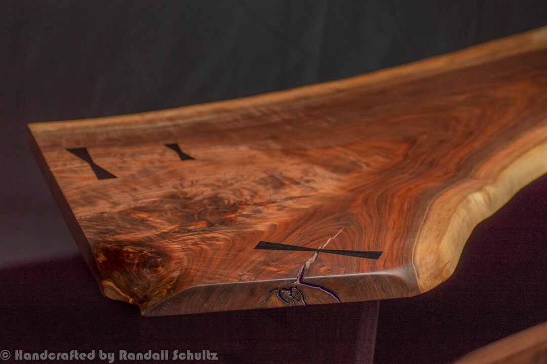 Mid Century George Nakashima Inspired Minguren II Natural Live Edge Walnut Coffee Table - Etsy