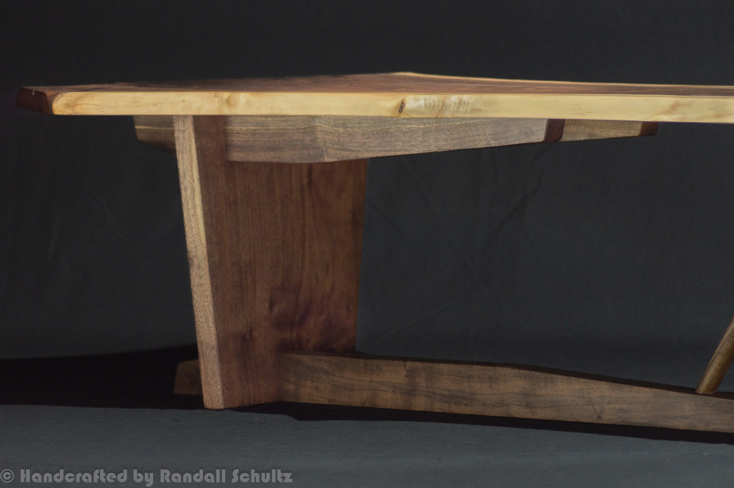 Mid Century George Nakashima Inspired Minguren II Natural Live Edge Walnut Coffee Table - Etsy
