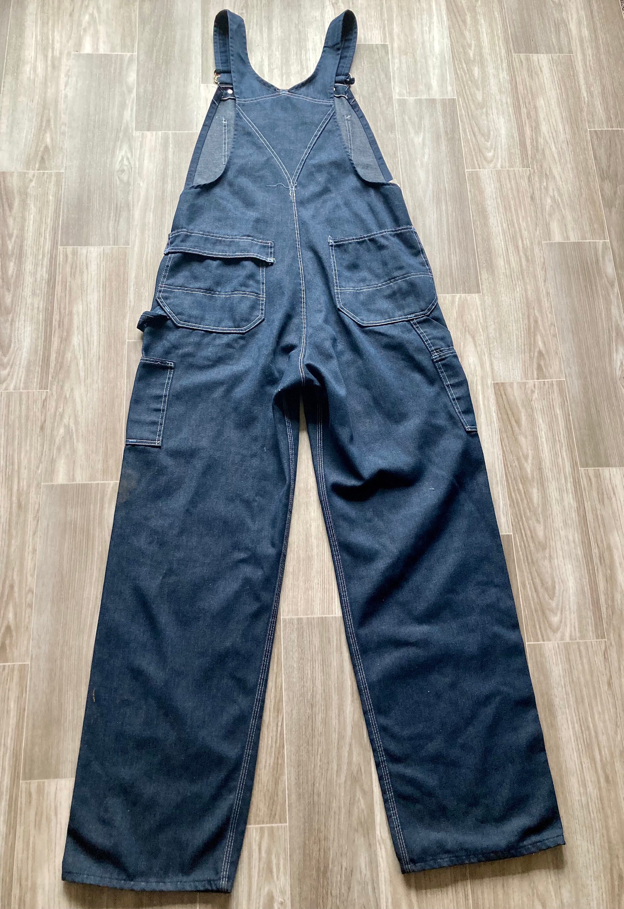 Vintage 70s Toughskins Denim Overalls Size Medium | Etsy