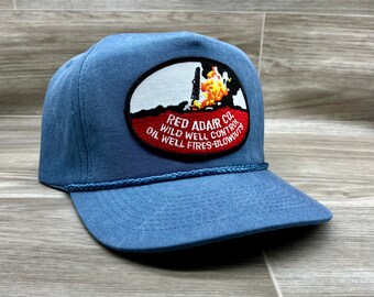 Red Adair Cap - Etsy