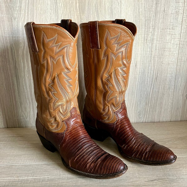 Lizard Skin Boots - Etsy