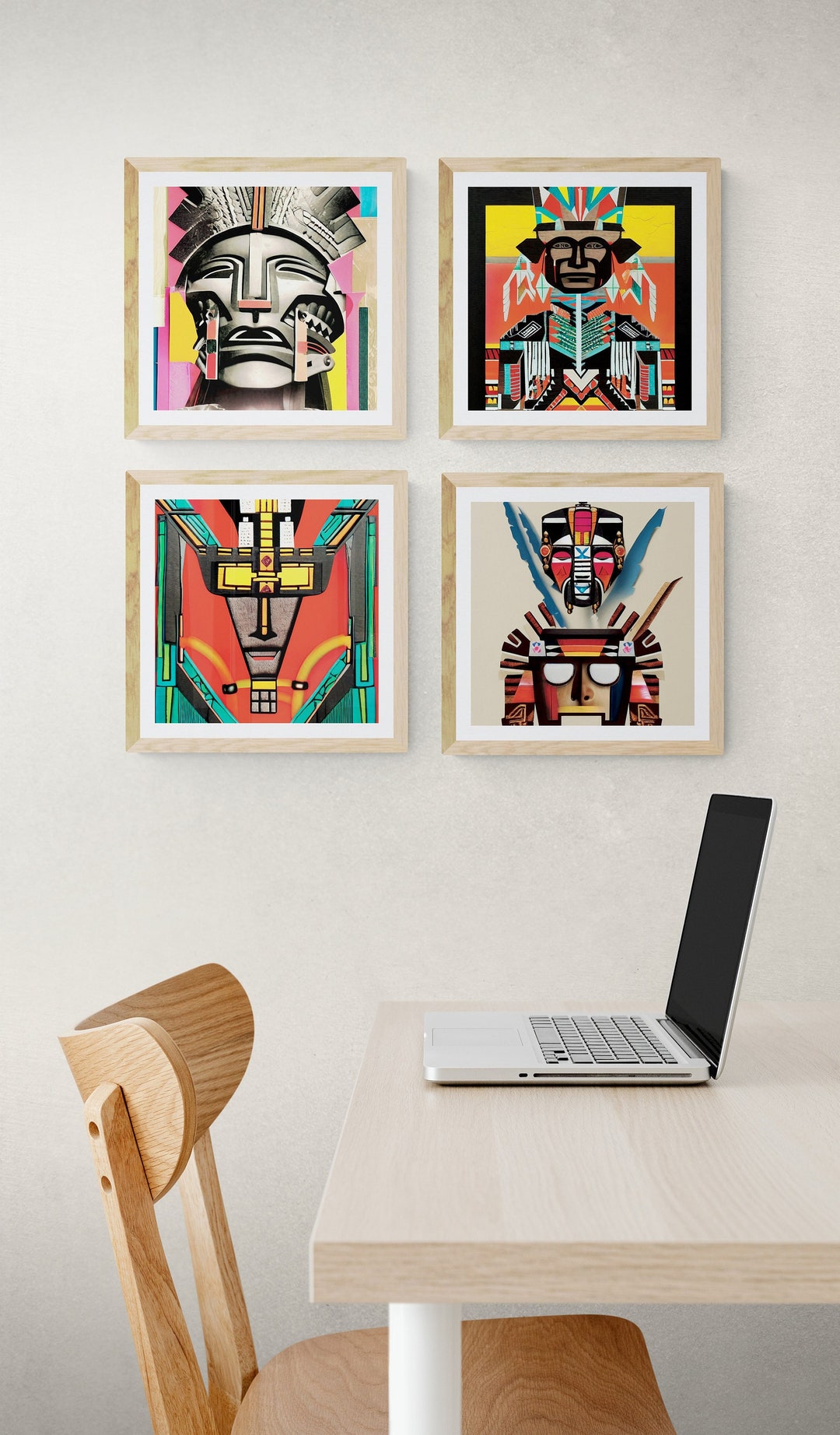 Mayan Aztec Wall Art Decor Print Poster Mexican Art - Etsy