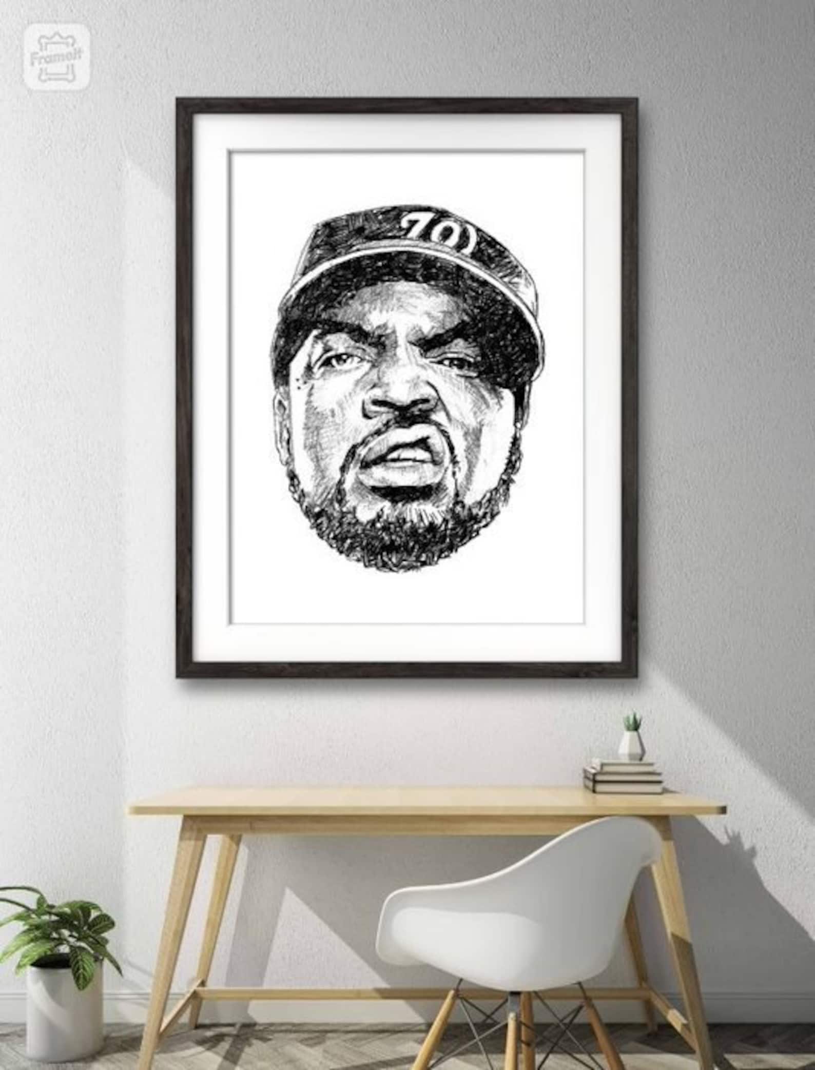 ICE CUBE Art Print - Etsy