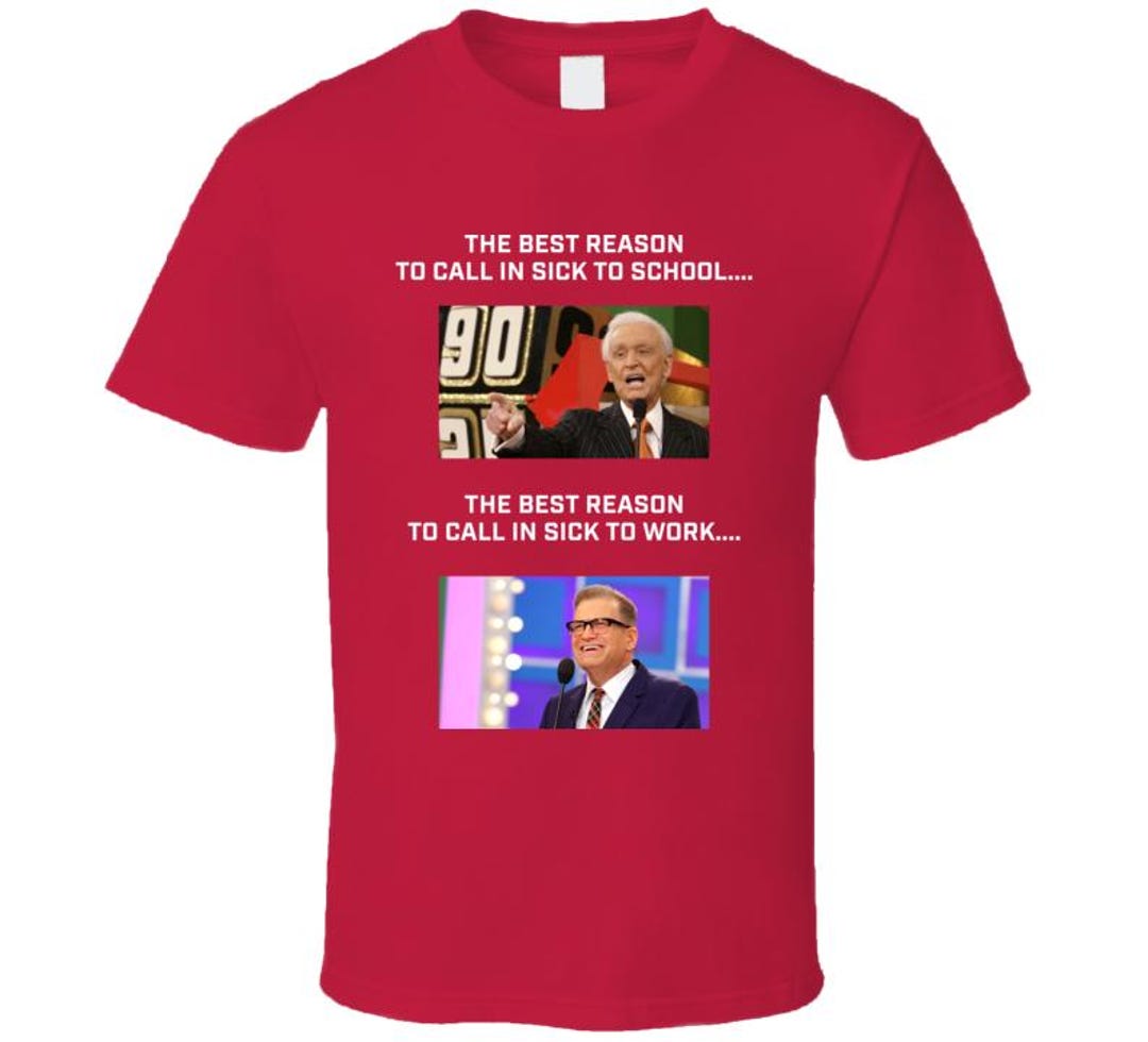 The Price is Right Funny Idea Bob Barker Drew Carey Game Show T Shirt ...