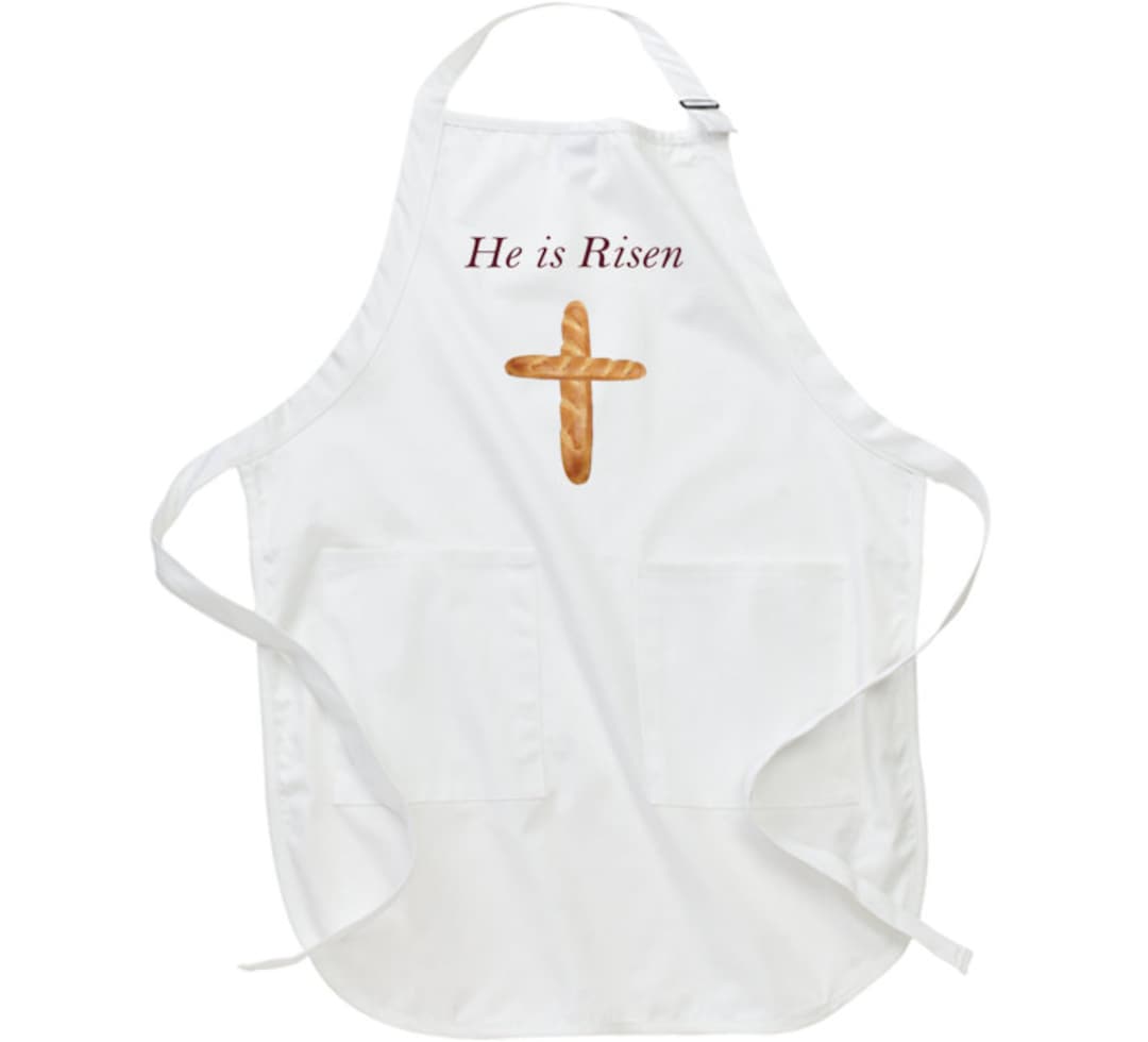 He is Risen Community Shirley Apron - Etsy