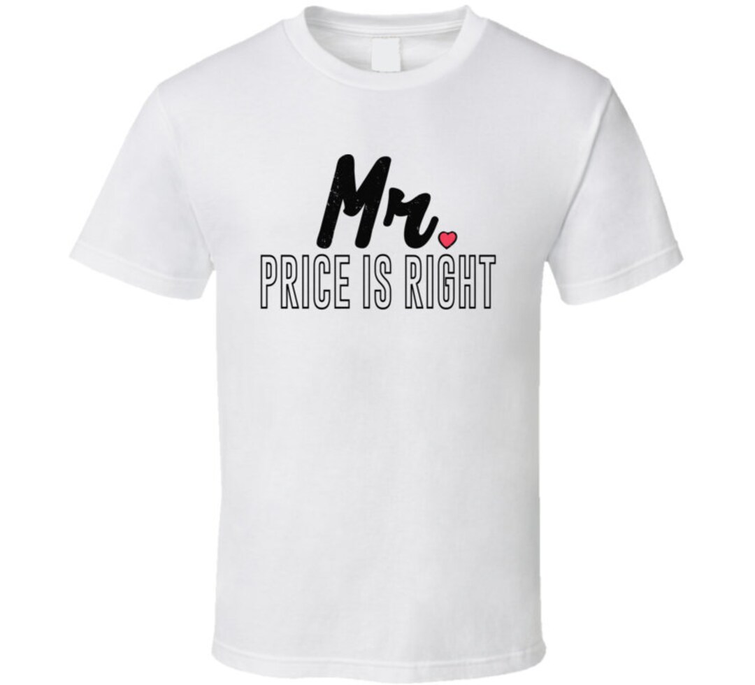 Mr Price is Right Game Show Funny Male Contestant T Shirt - Etsy