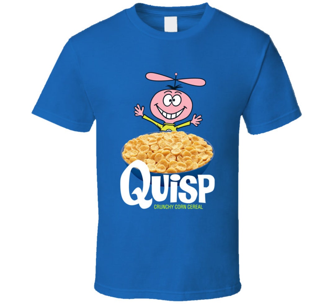 Quisp Cereal Box Retro Funny Cute 70s T Shirt - Etsy