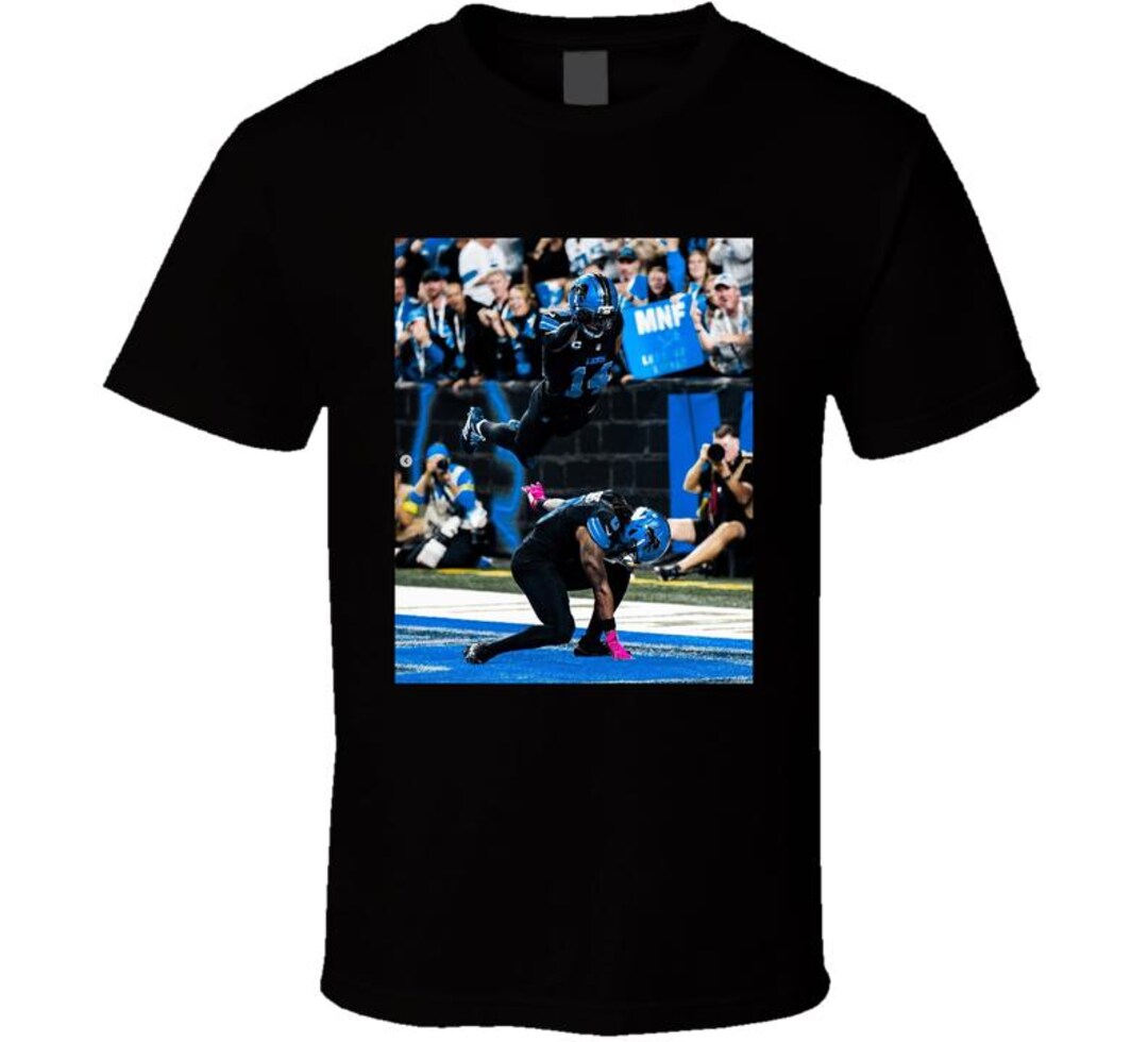 Amon-ra St. Brown's Superman Jump Football Fan T Shirt - Etsy