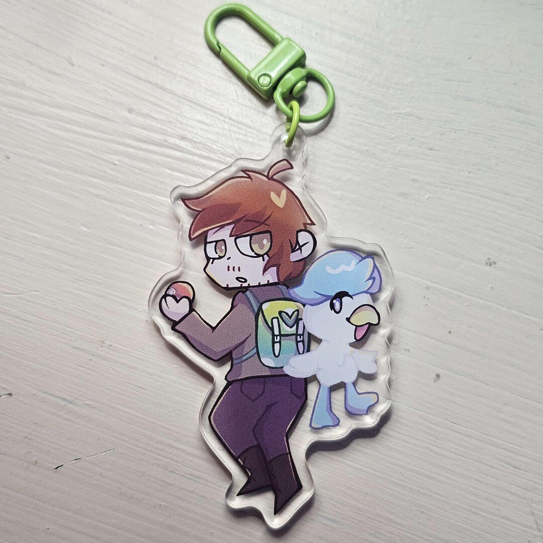 Vinesauce X Pokemon 3" Acrylic Charm - Etsy