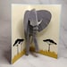 DIY Elephant Pop-up Card SVG and PDF Template for Instant Download - Etsy