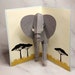 DIY Elephant Pop-up Card SVG and PDF Template for Instant Download - Etsy
