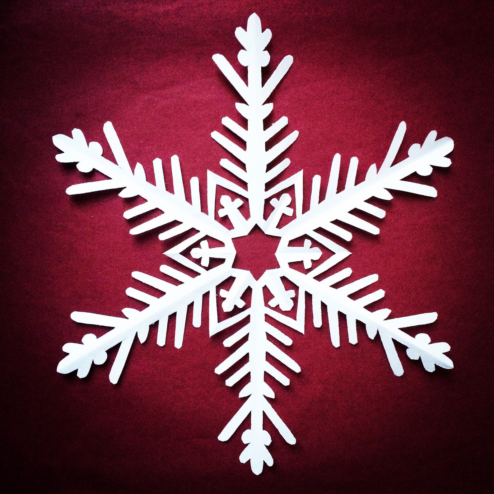 9 Paper Snowflake Patterns (advanced) PDF (digital Download) - Paper ...