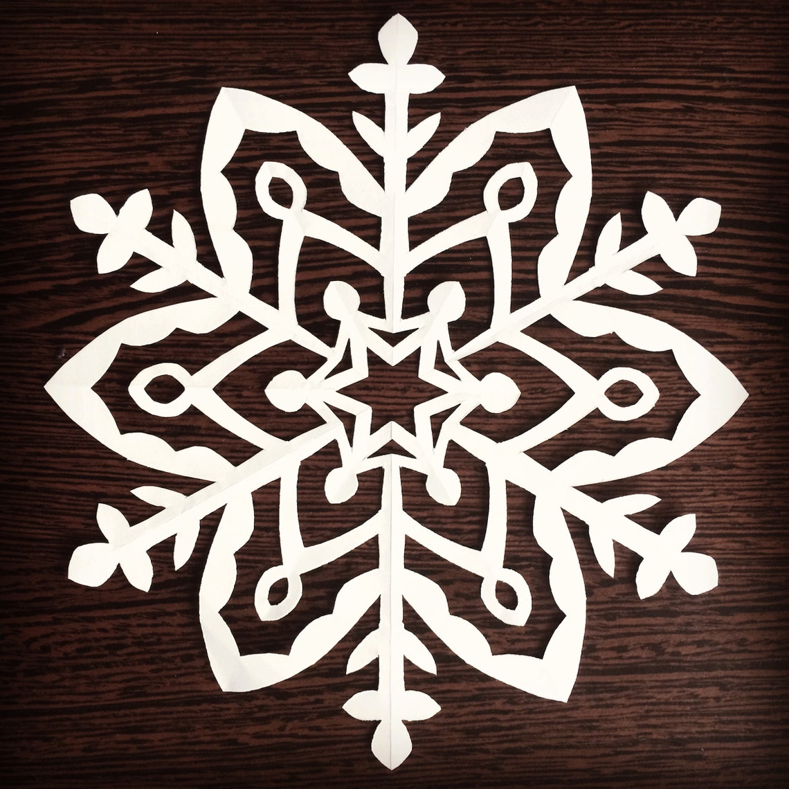 9 Paper Snowflake Patterns (advanced) PDF (digital Download) - Paper ...