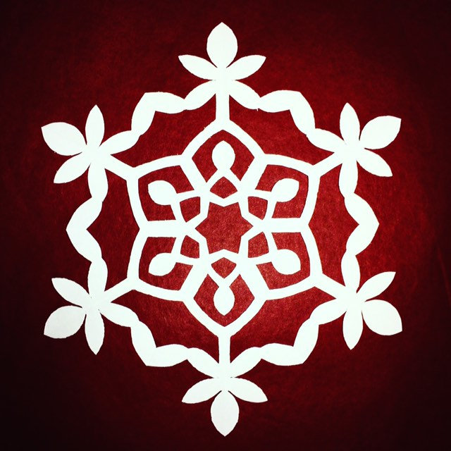 9 Paper Snowflake Patterns (intermediate) PDF (digital Download ...