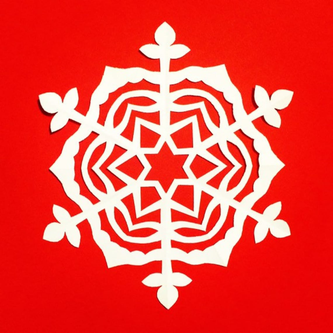 9 Paper Snowflake Patterns (intermediate) PDF (digital Download ...