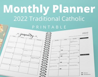 Traditional Catholic Student Planner - Etsy