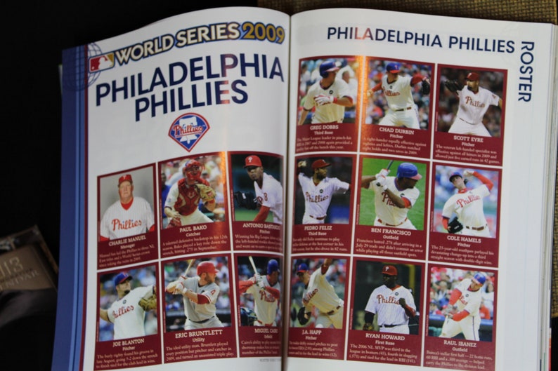 2009 MLB World Series Official Program NY Yankees Vs Philadelphia ...