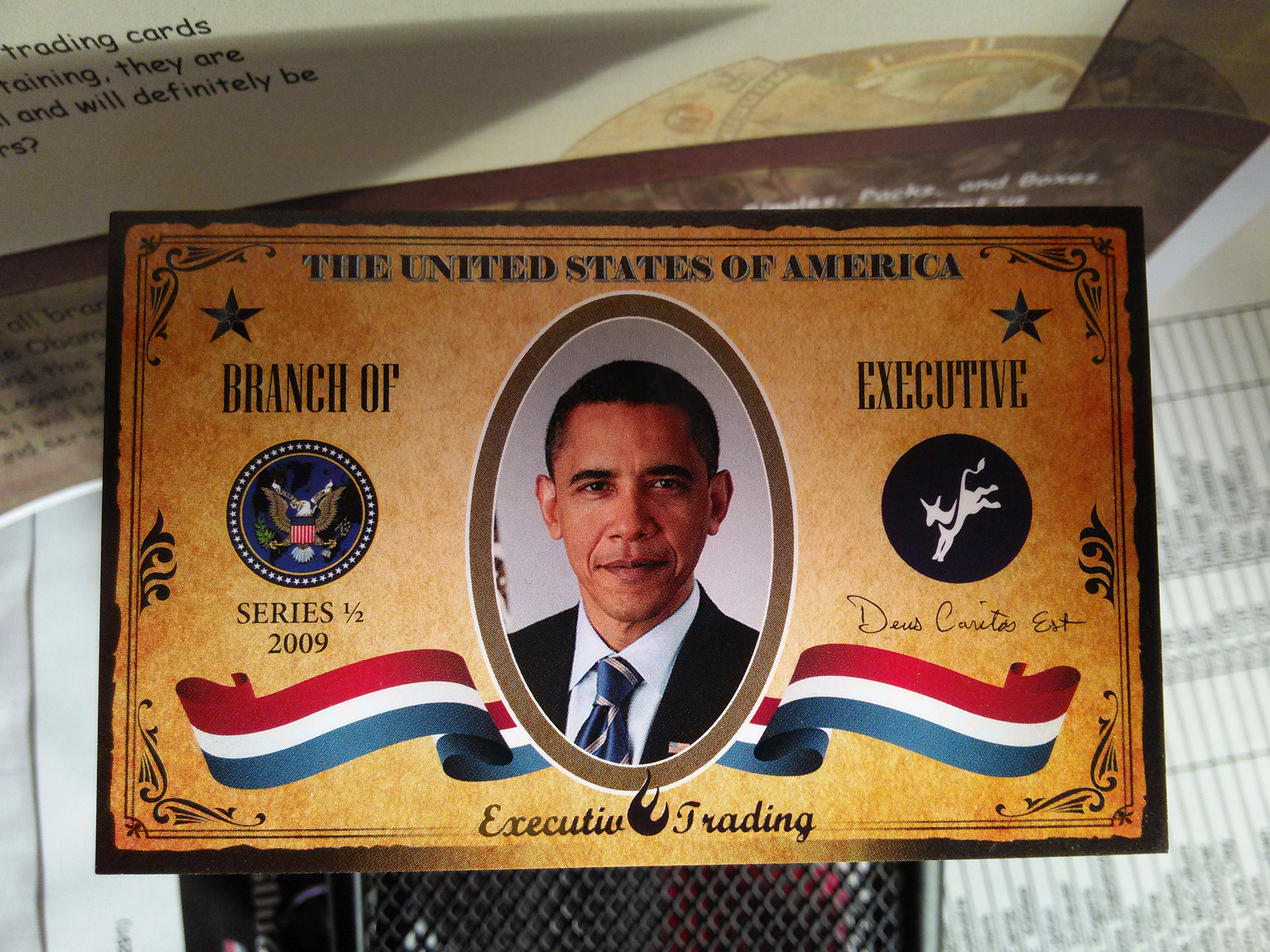 2009 Political Trading Cards: Series 1/2 Sealed Packs - Etsy