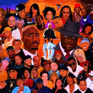 Hip Hop Culture by Kolongi Art Print Poster - Etsy