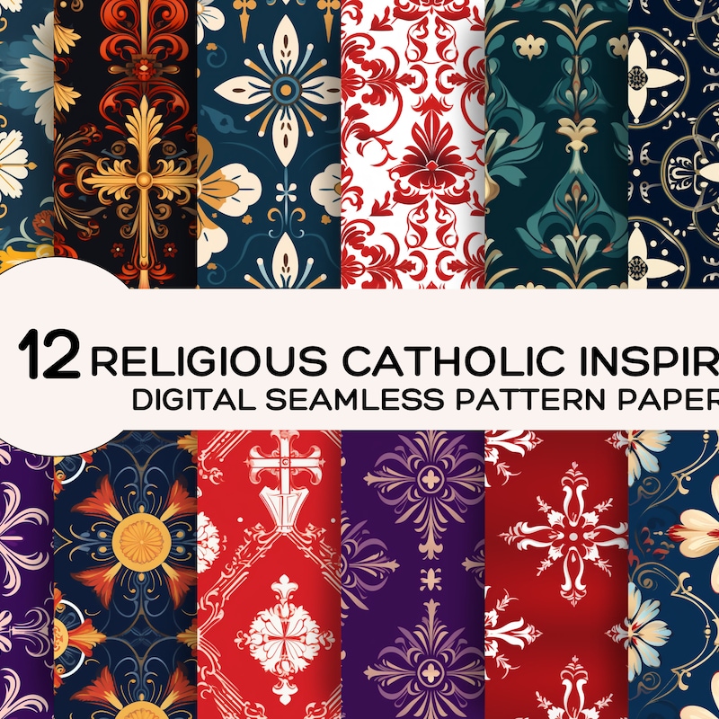Catholic Patterns - Etsy