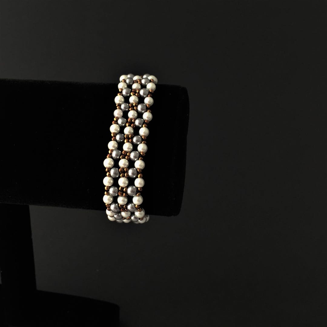 Unique Graceful Bracelet - Original Designer Exquisite Handmade Woven ...