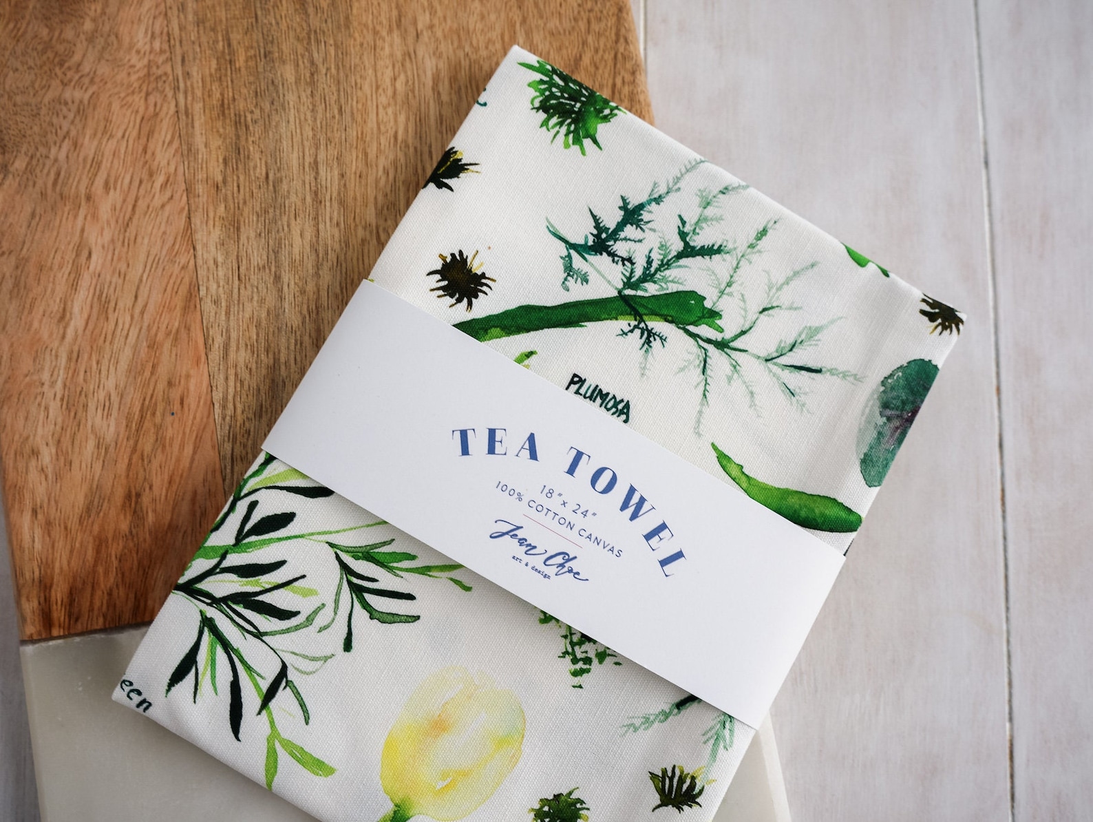 Kitchen Tea Towel Set of 6. Floral Tea Towel. Botanical Tea - Etsy