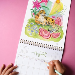 2026 Wall Calendar: Woodland Animals, 8x11" Monthly Art Print Calendar ...