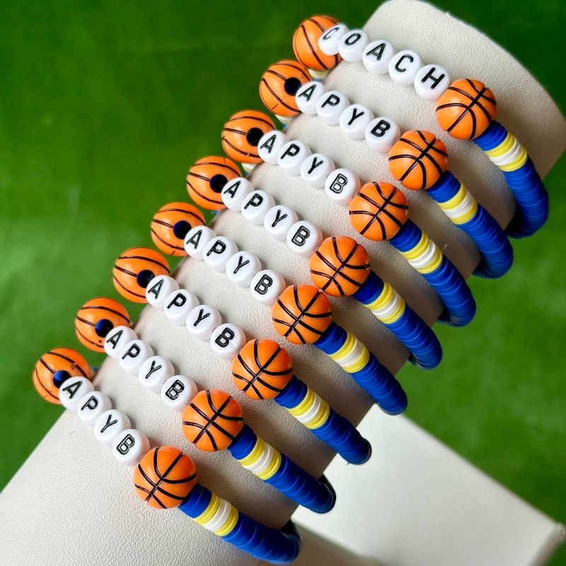 Basketball Bracelet - Etsy
