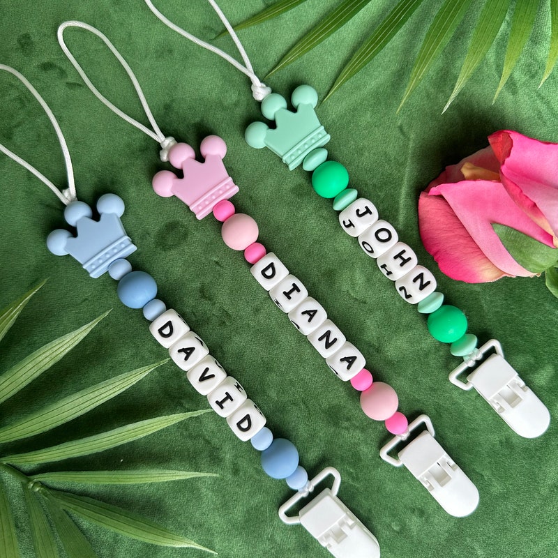 Monogram Pacifier - Etsy