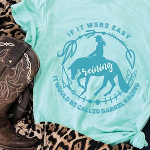 Reining Shirt | Reining T-shirt, Reiner Gift, Gift for Reining, Reining ...