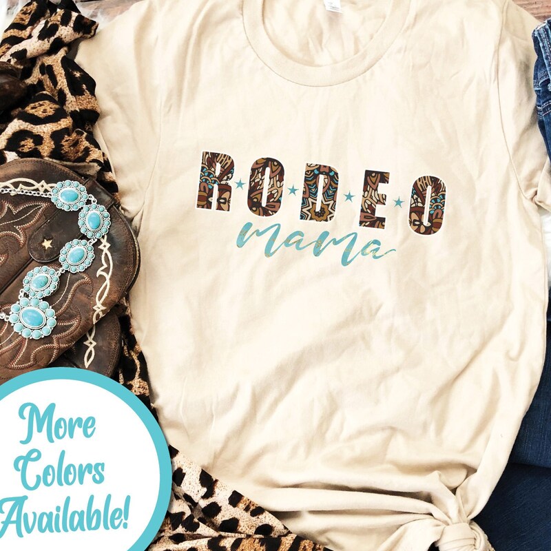 Rodeo Mom Shirt - Etsy