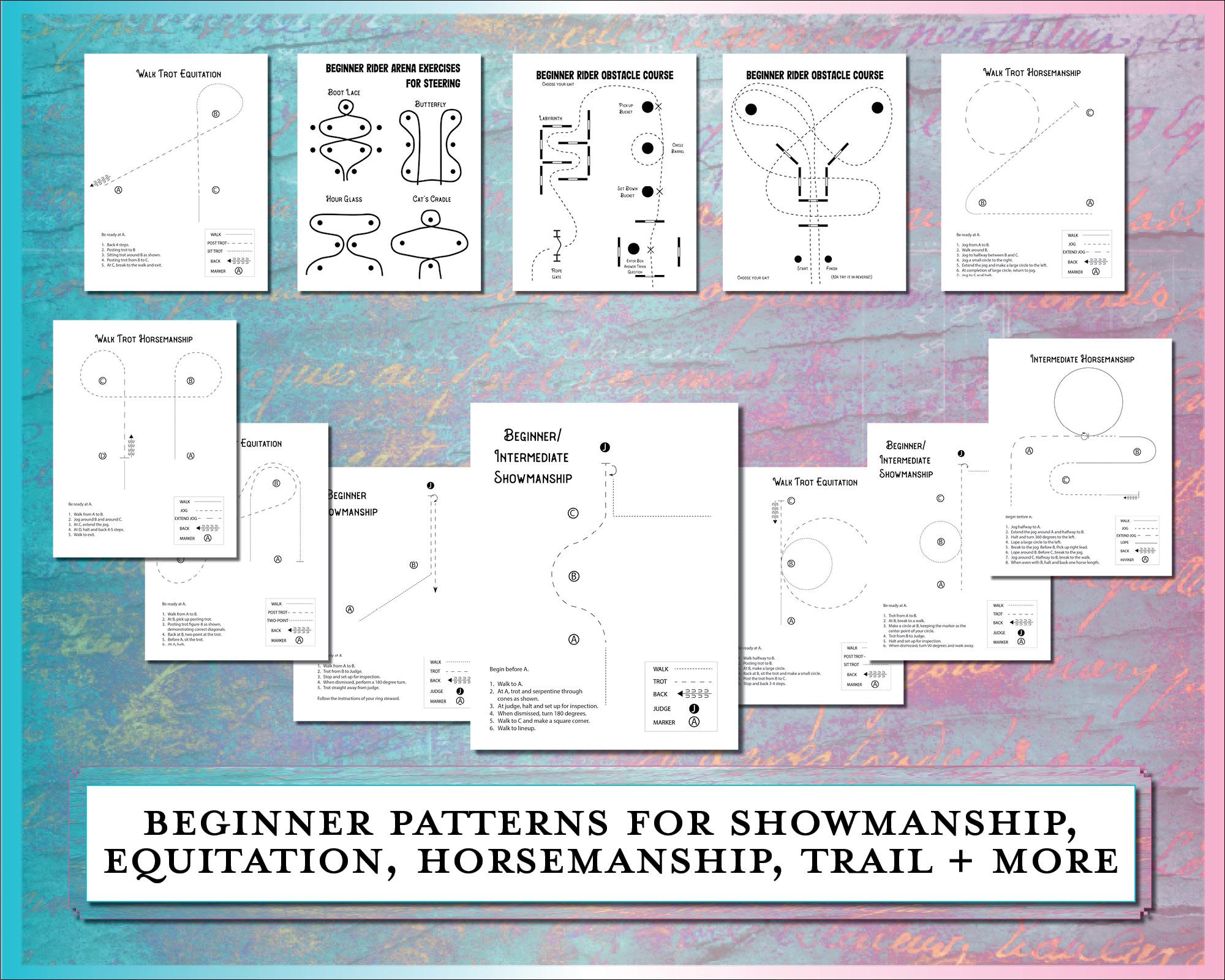Beginner Rider Lesson MEGA Bundle - 45+ Horseback Riding Exercises ...