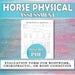 Horse Bingo Game Cards, Equestrian Printable Activity for Horse Camp ...