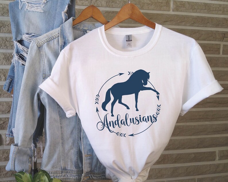 Andalusian Horse Shirt | Andalusian T-shirt, Andalusian Horse Gift ...