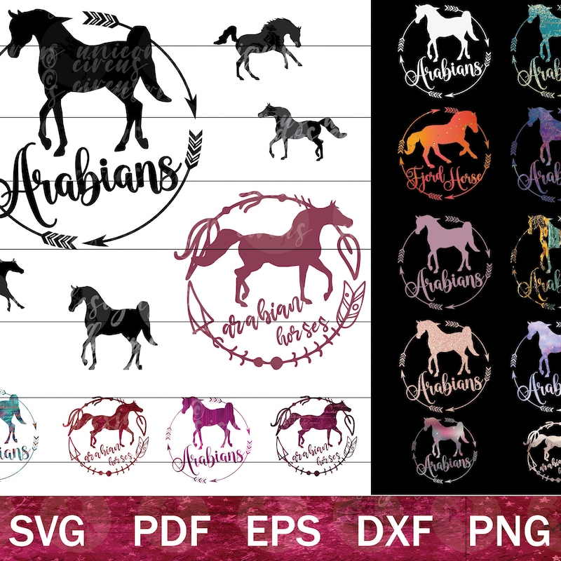 Arabian Western Svg - Etsy
