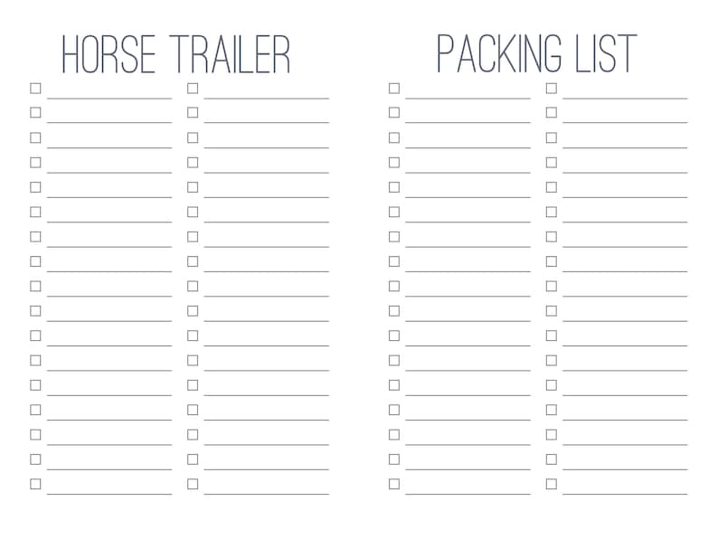 The Horse Trainer's Log Book - Digital/pdf - Planner & Journal for ...