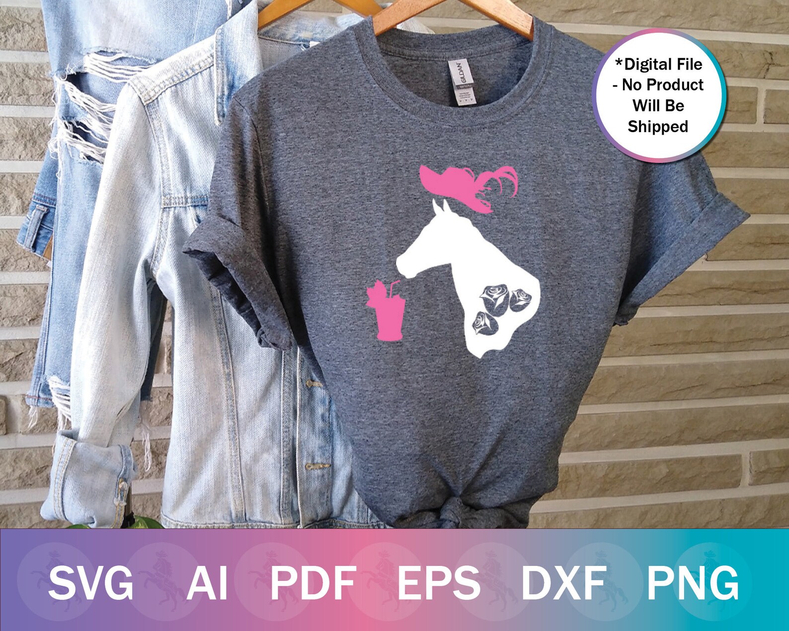 Horse Racing SVG for Cricut 8 Kentucky Derby SVG Bundle | Etsy