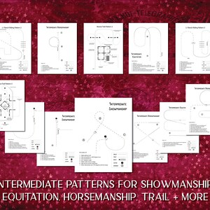 Intermediate Rider Lesson Plan MEGA Bundle Horseback Riding Exercises ...