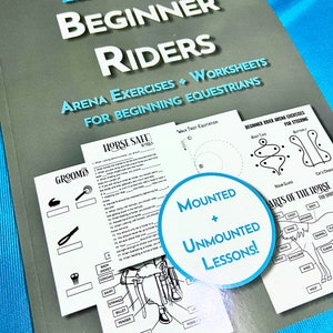 Beginner Rider Lessons & Activities Book | Arena Exercises, Patterns ...
