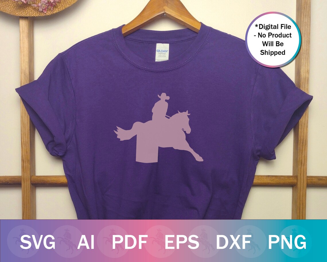 Barrel Racer SVG for Cricut / Barrel Racing Vector Files / 10 - Etsy