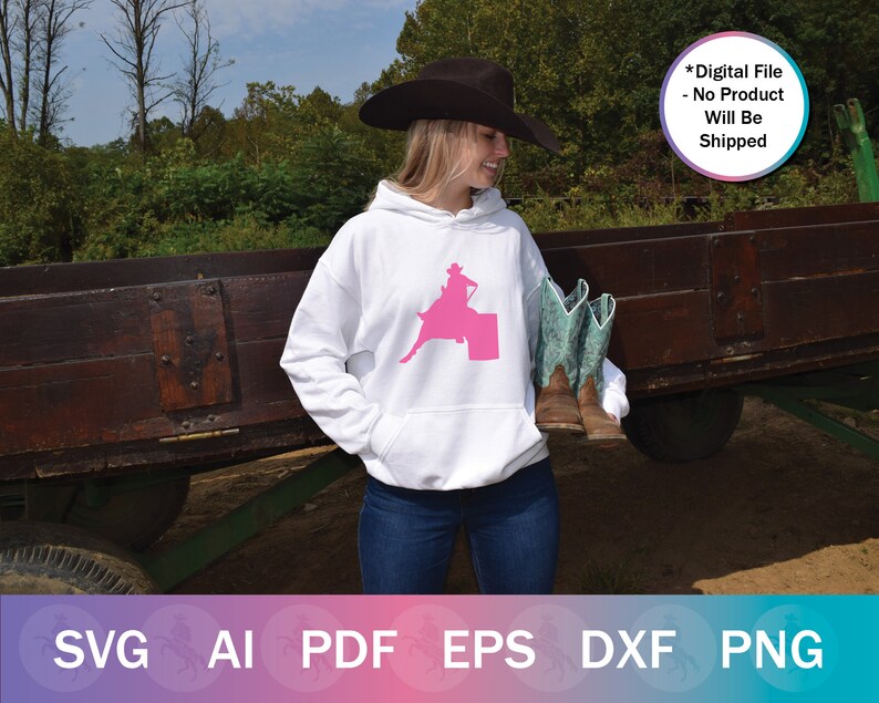 Barrel Racer SVG for Cricut / Barrel Racing Vector Files / 10 - Etsy