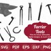Farrier Tools SVG & PNG Bundle, Horse Farrier SVG Bundle, Farrier Clip ...