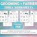 Horse Grooming and Farrier Printable Diagrams, Equestrian Printable ...