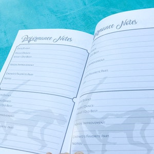 The Dancer's Journal - Training Logbook/notebook/diary for Dancers and ...