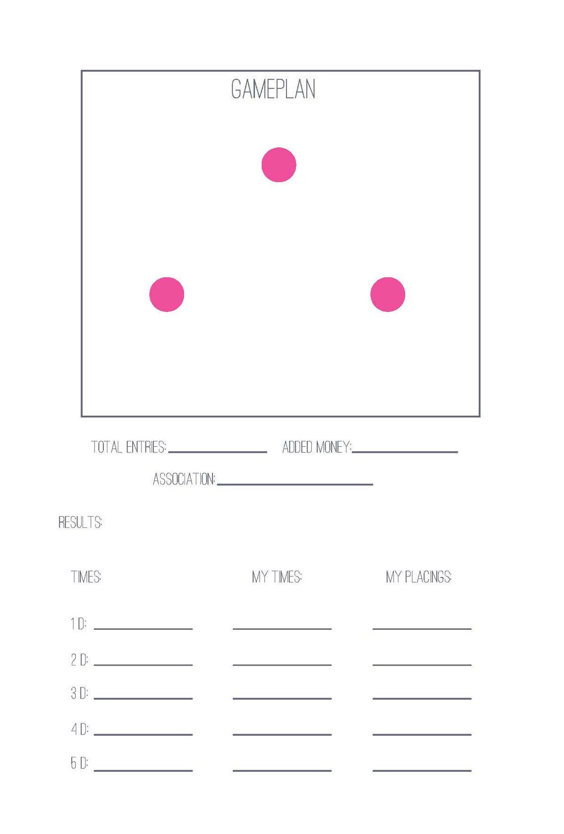 Barrel Racer's Journal - PDF | Barrel Racing Log Book | Barrel Racing ...
