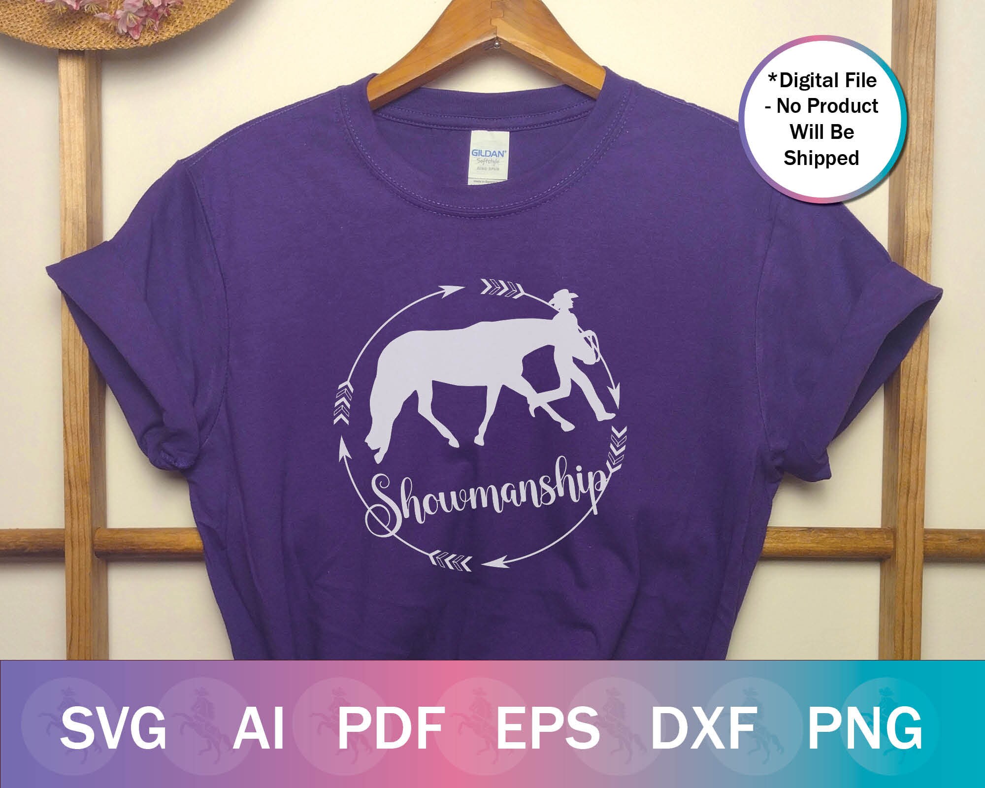 Horse Show SVG PNG Bundle Showmanship SVG Western Pleasure - Etsy
