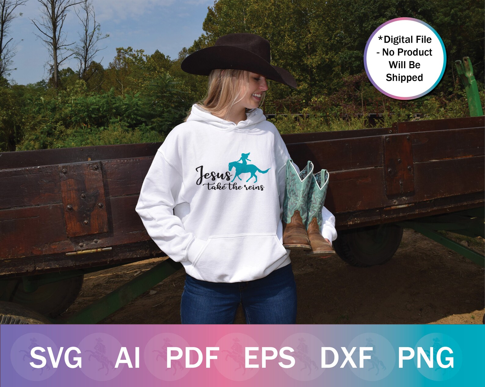 Jesus Take the Reins SVG for Cricut Silhouette Christian - Etsy