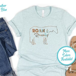 Roan & Ranchy Ranch Horse SVG Bundle, Western Svg Silhouettes, Western ...